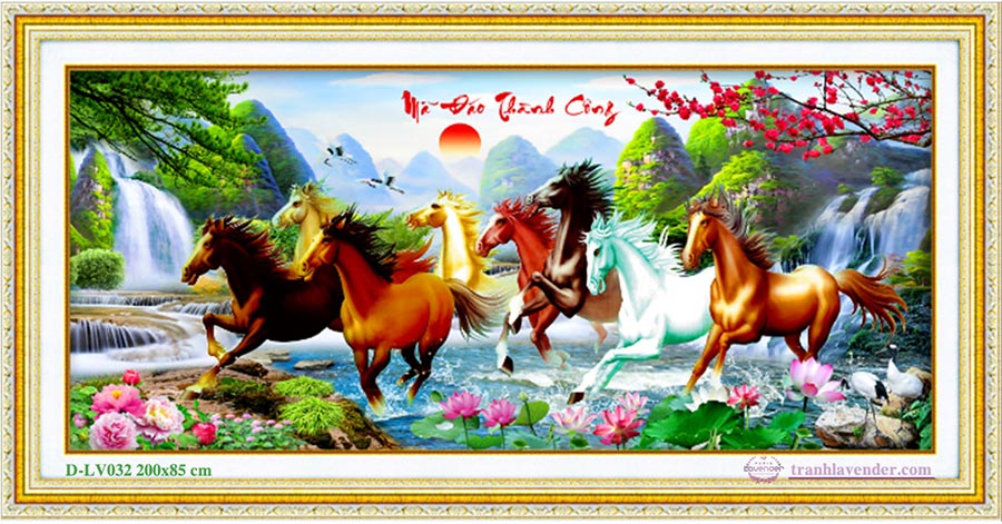 Chia Sẻ Miễn Phí Tranh Mã Đáo Thành Công Siêu Đỉnh